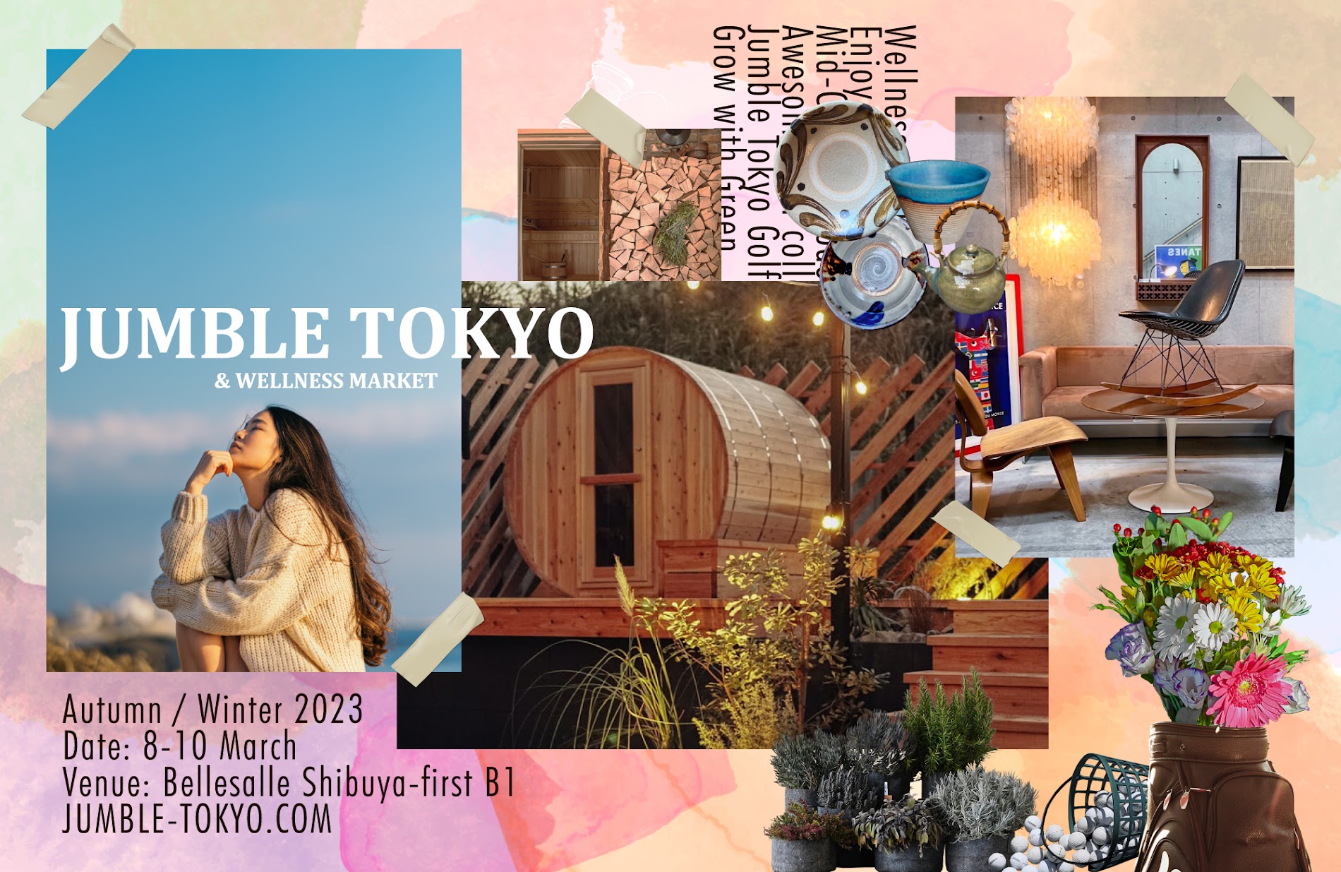 「JUMBLE TOKYO Autumn/Winter 2023」に3月8日（水）〜10日（金）出展いたします。 | marcs ...